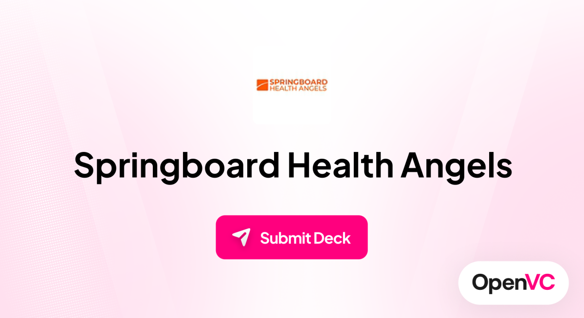 Springboard Health Angels | Investor Profile, Funding Criteria & Team