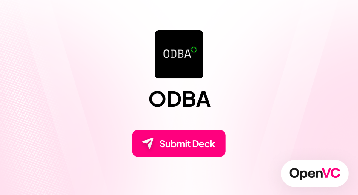 ODBA | Investor Profile, Funding Criteria & Team
