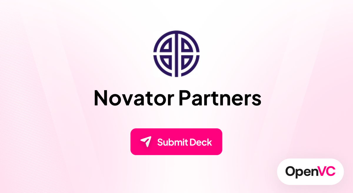 Novator Partners | Investor Profile, Funding Criteria & Team