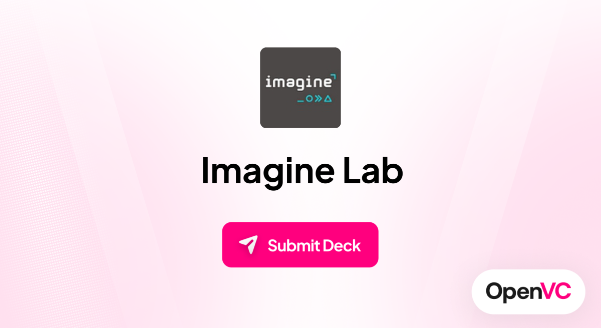 Imagine Lab | Investor Profile, Funding Criteria & Team